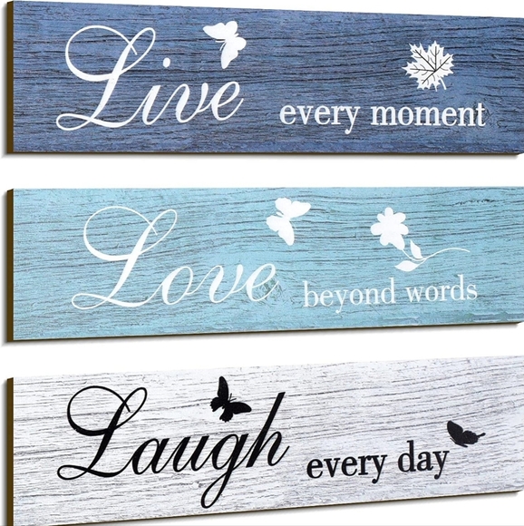 Wall Decor | Live Laugh Love Wall Decor | Poshmark